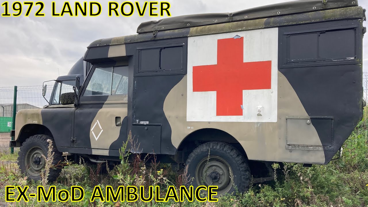 Collecting my Mate’s 1972 Land Rover (ex-MoD Ambulance) - YouTube
