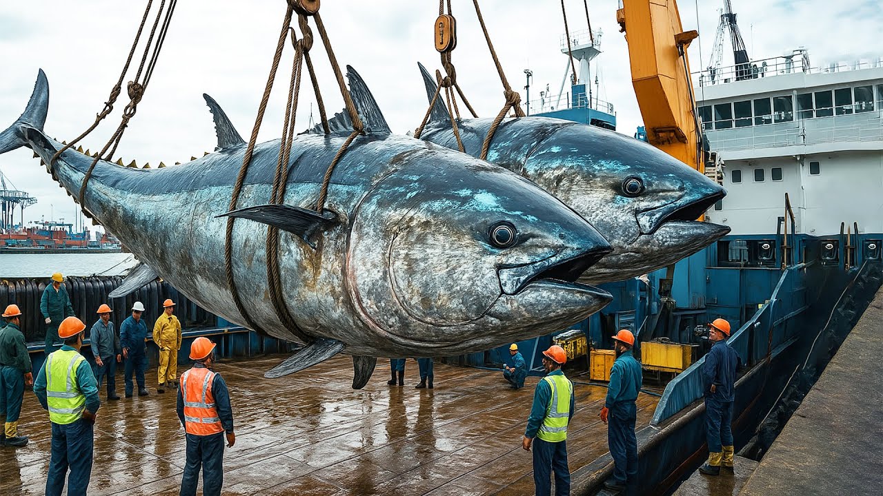Massive Bluefin Tuna Hauls – How European Fishermen Catch and Process ...