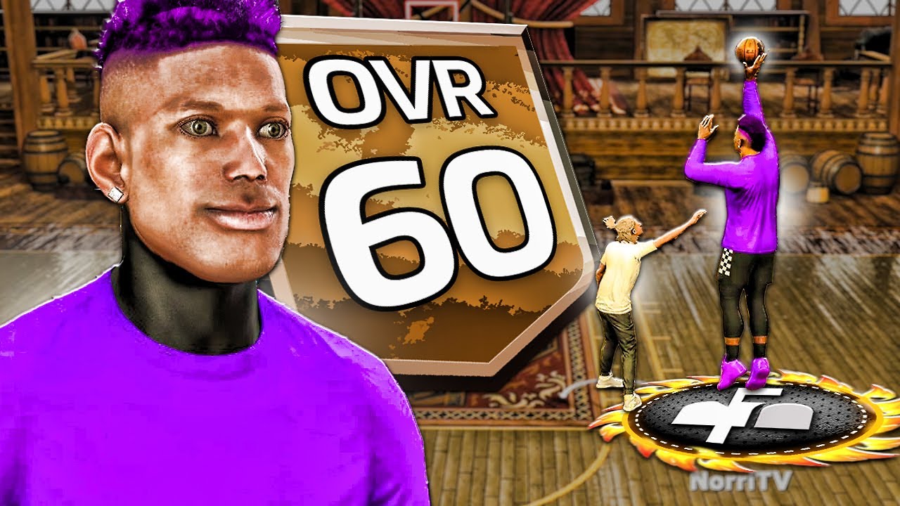 THE POWER of a 60 OVR POST SCORER in NBA 2K23... - YouTube