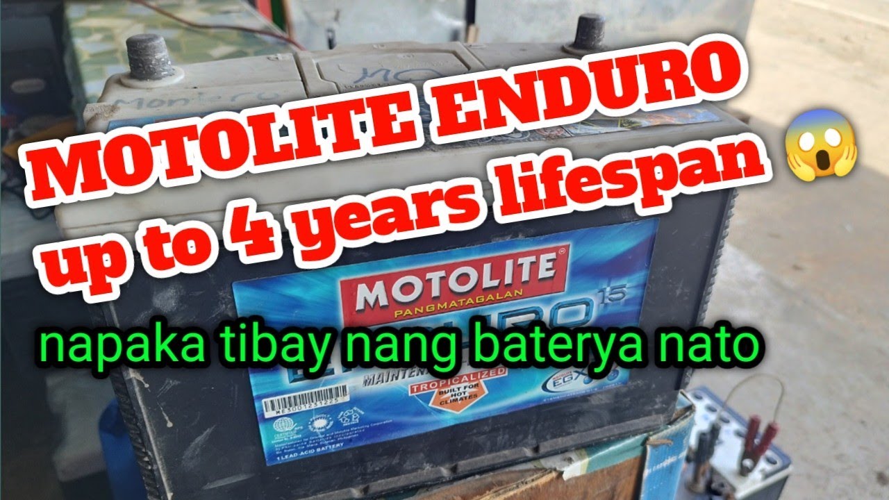 Motolite enduro 3sm pinaka matibay sa lahat @BATTERYPH - YouTube