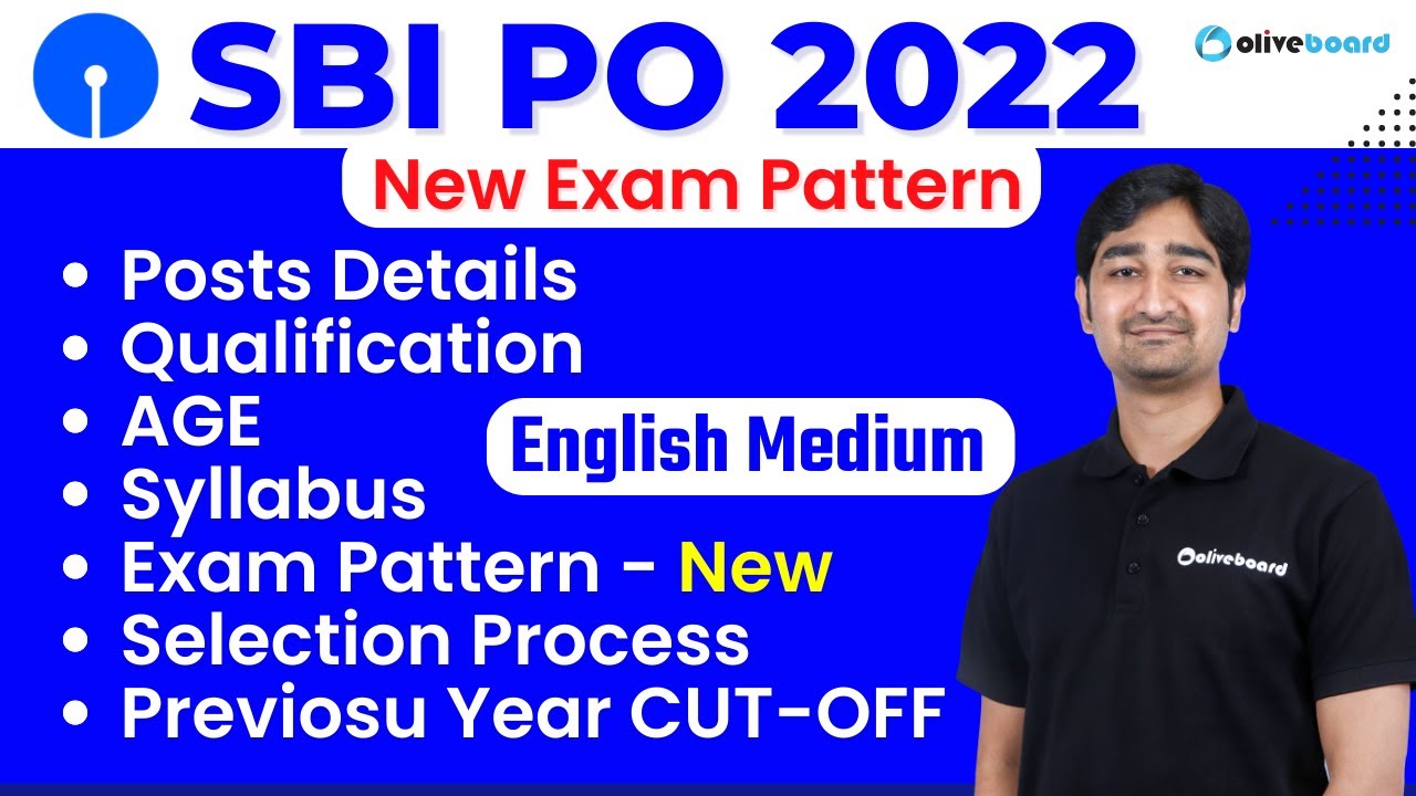 SBI PO 2022 Notification in English Medium | New Exam Pattern ...