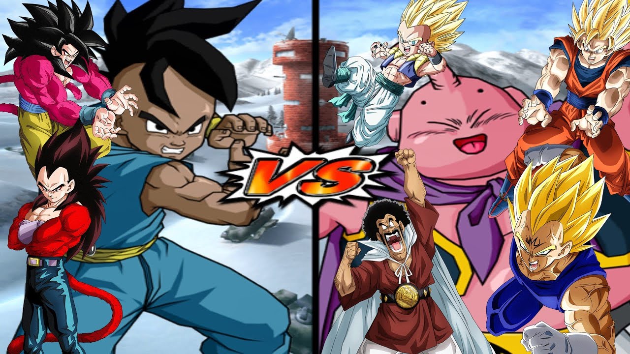 DBZ BT3 Team GT VS Majin Buu Saga - YouTube