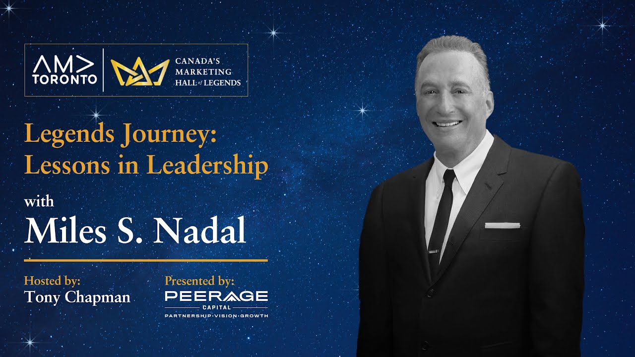 Miles Nadal Full Episode - Legends Journey: Lessons in Leadership ...