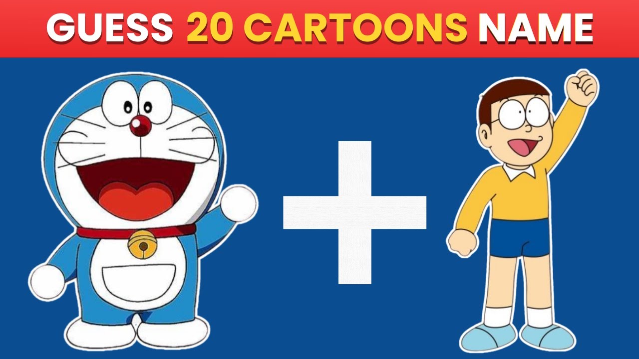 Guess 20 Cartoon Characters Name In 5 Seconds - YouTube