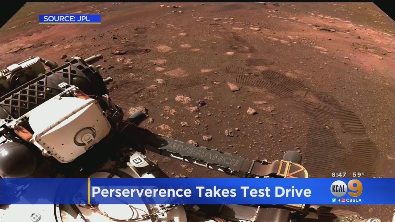 Perseverance On The Move: Mars Rover Completes First Test Drive On Red ...