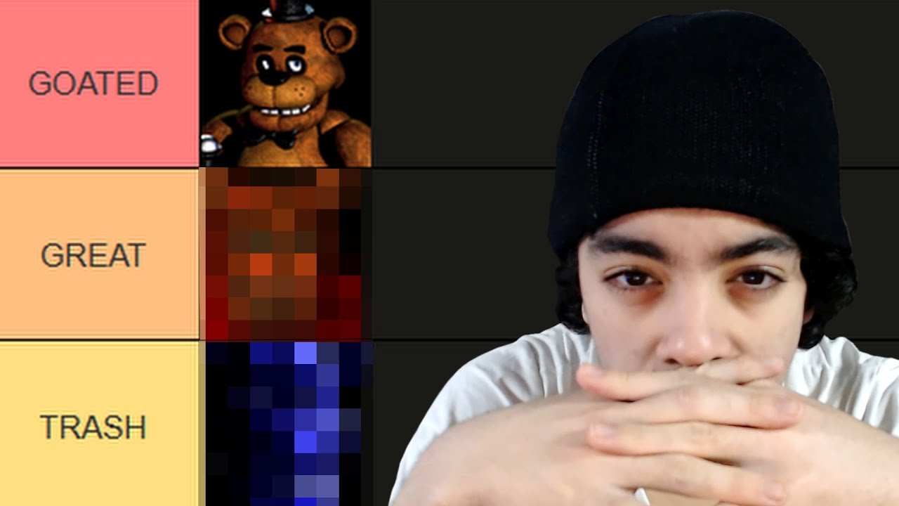 The Five Nights At Freddy's Tier List.. - YouTube