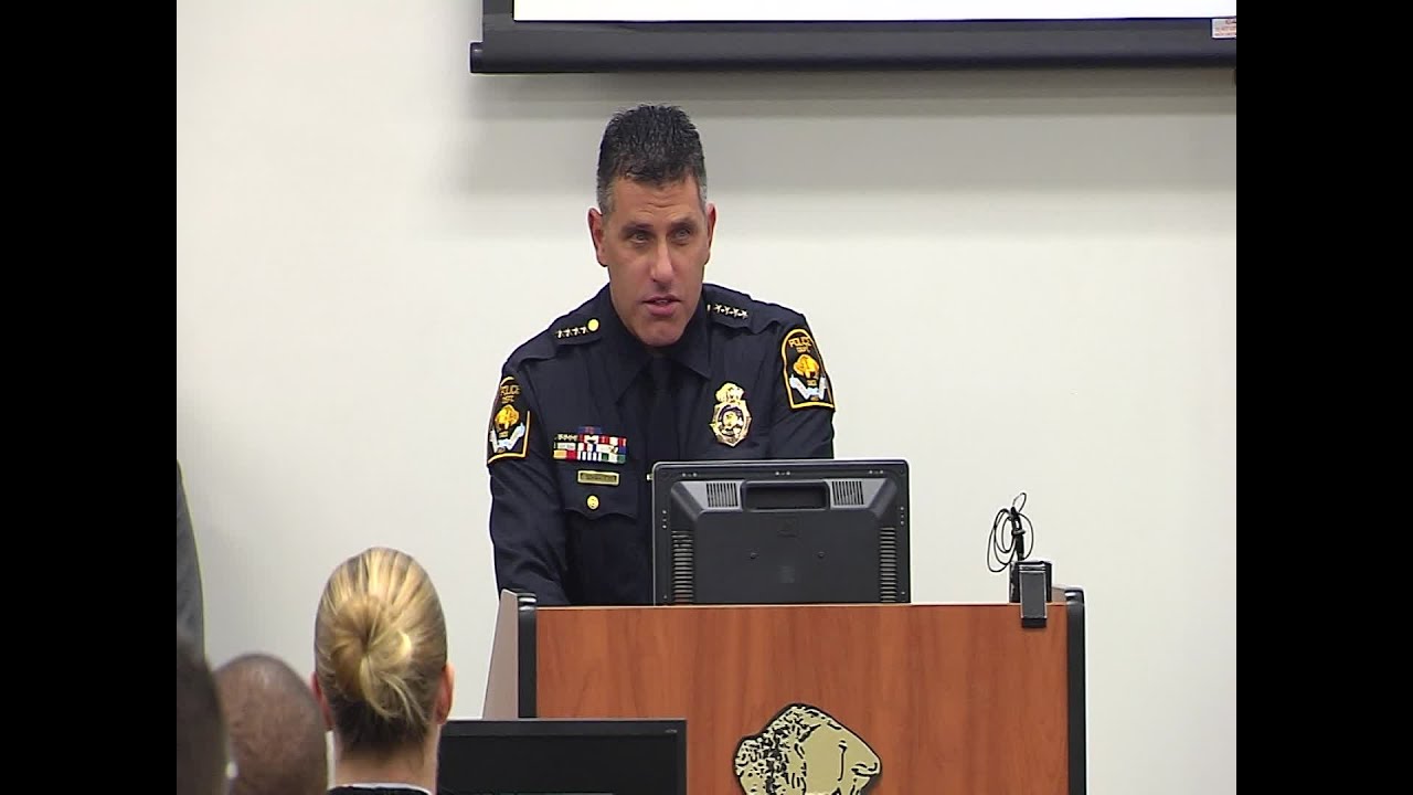 RAW: Omaha Police Chief Todd Schmaderer welcomes new recruit class ...