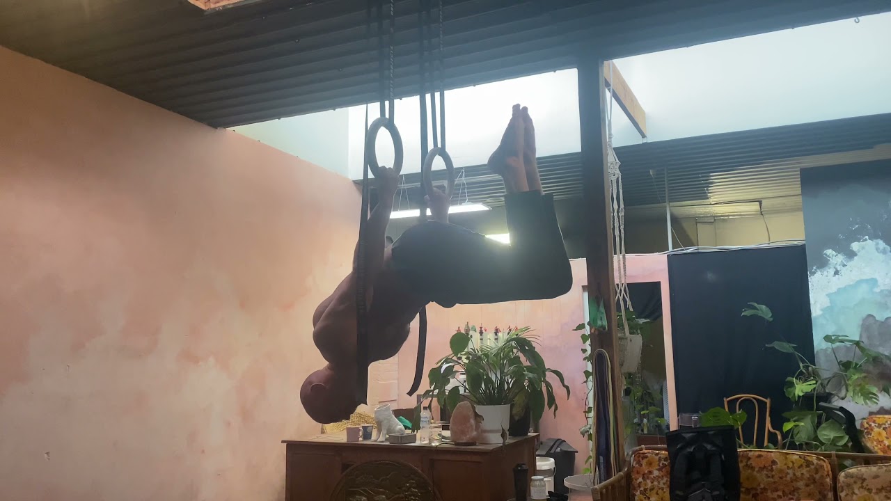 Back Lever Negative Level 2 - YouTube
