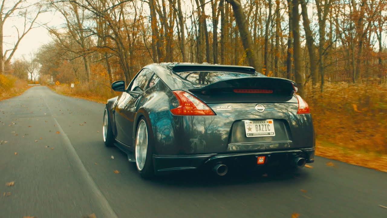 Nissan 370z Static : FALL LEAVES : VZN (4K) - YouTube