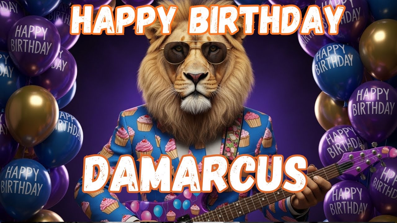 DAMARCUS Happy Birthday Song - Happy Birthday to Damarcus - YouTube
