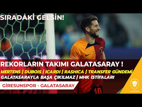 REKORLARIN TAKIMI  |  ICARDI | SIRADAKİ GELSİN ! | GİRESUNSPOR 0 - 4 GALATASARAY