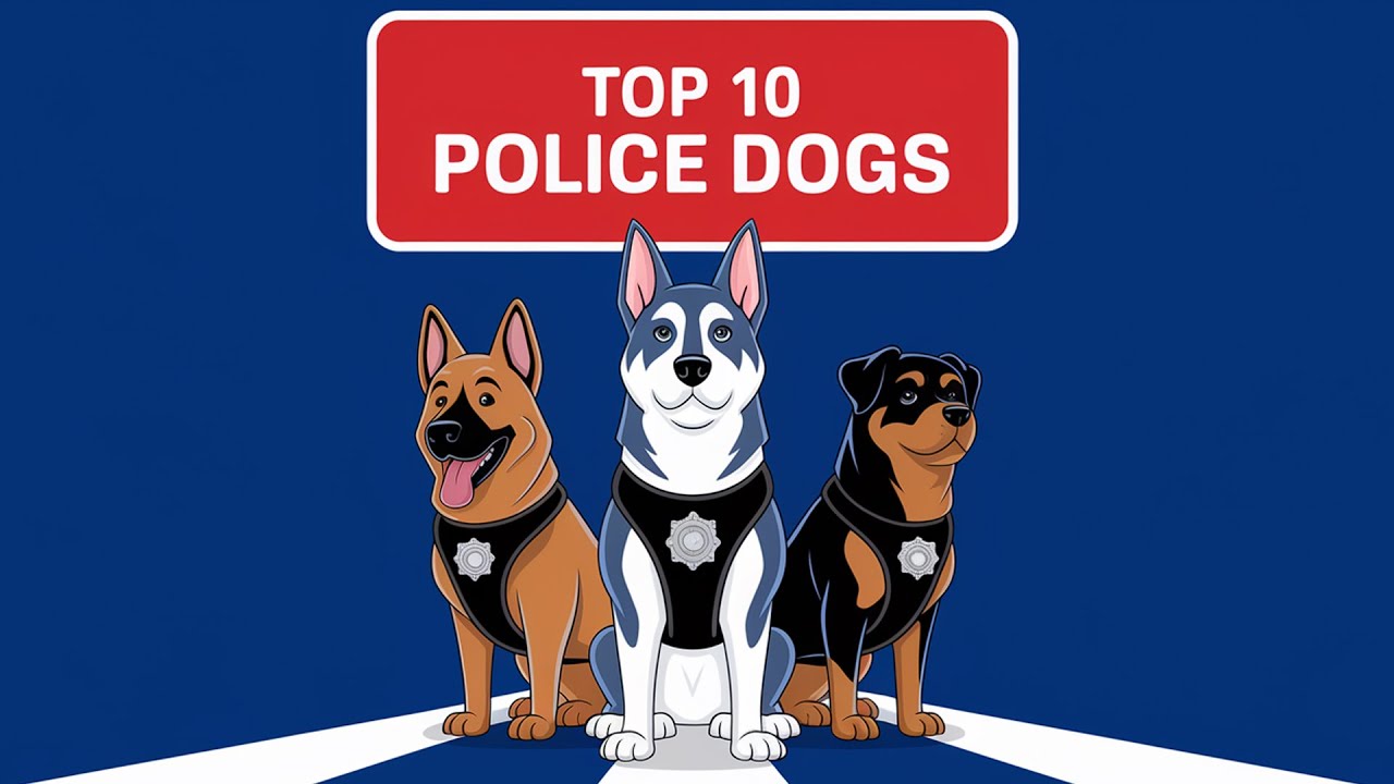 Top 10 Police Dogs in the World - YouTube