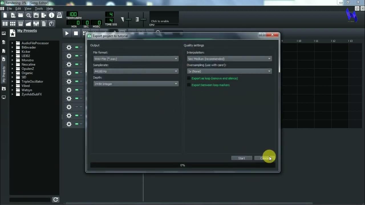 LMMS 12 export - YouTube