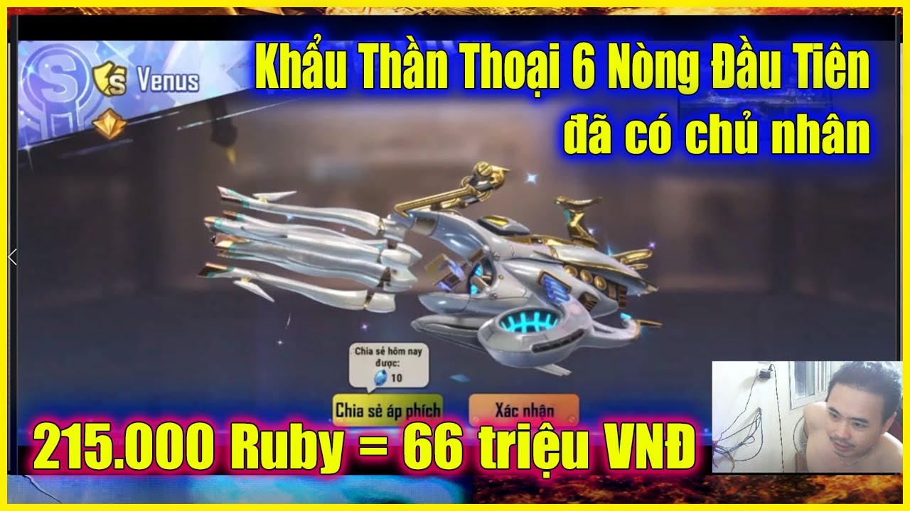 Metal Slug:Awakening - Khẩu Thần Thoại 6 Nòng đầu tiên Venus đã có chủ nhân, 215.000 Ruby = 66 ...