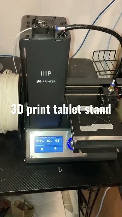 3D print a tablet stand #3dprinting #3dmodeling #robotics - YouTube