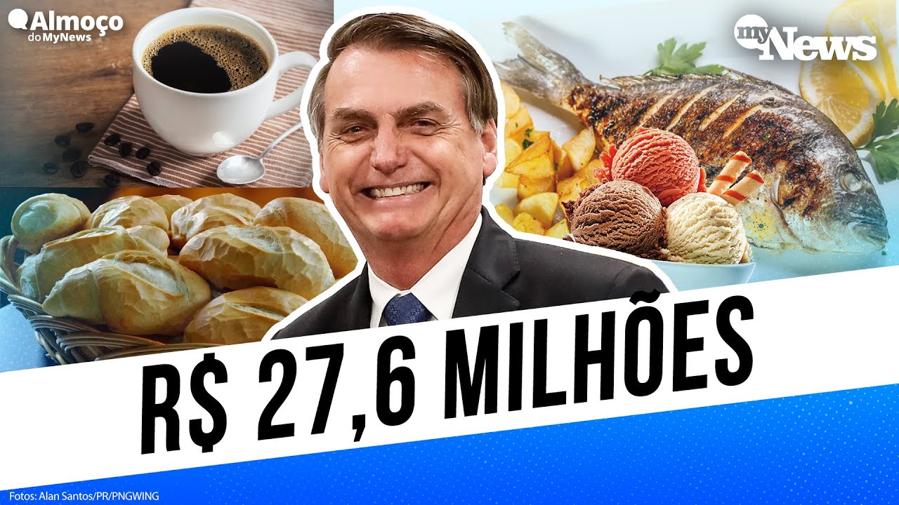 Lista de compras de Bolsonaro com cartão corporativo tem sorvete, pão e ...