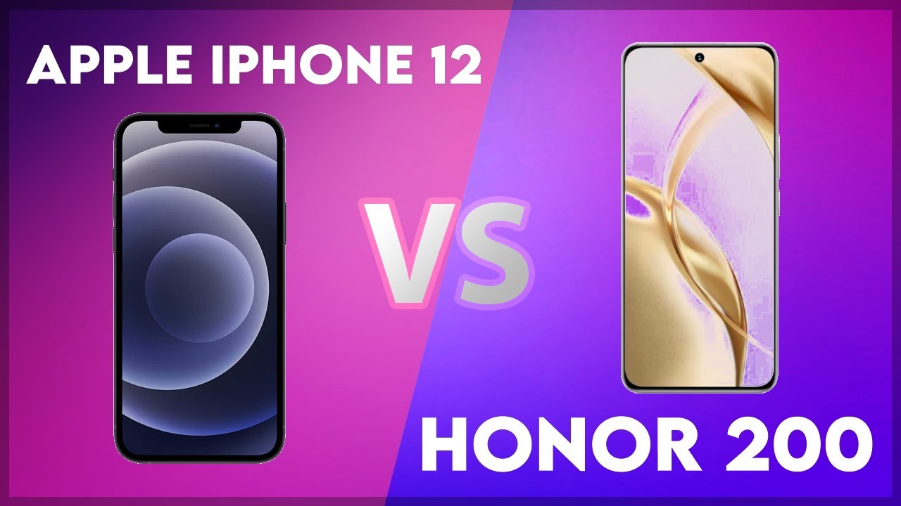 Apple iPhone 12 vs Honor 200 Technical Comparison - YouTube