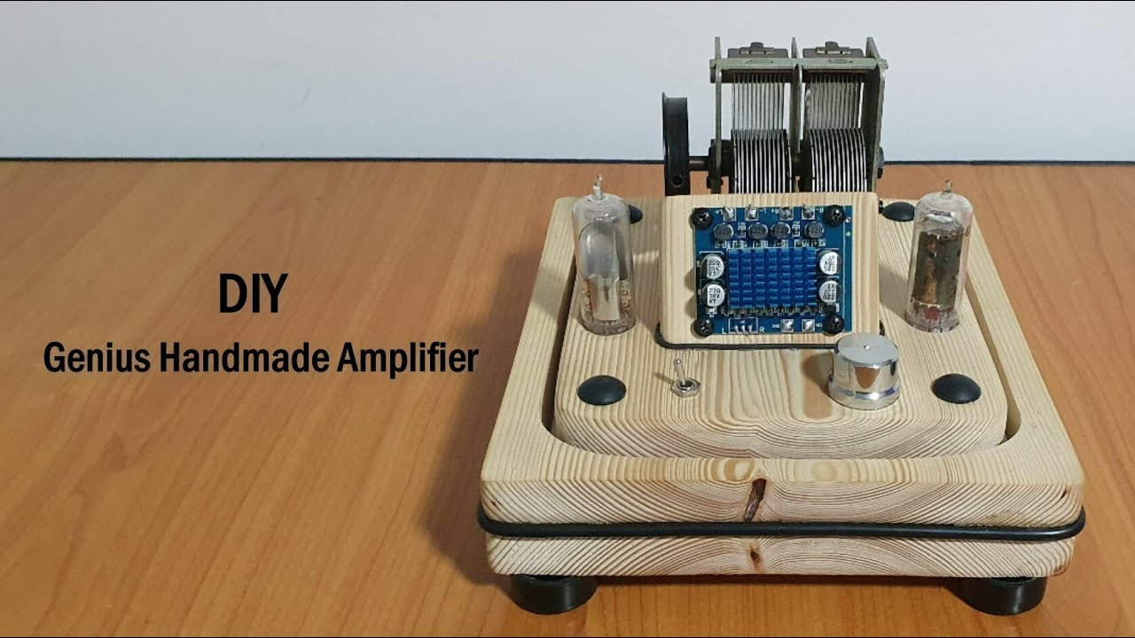 DIY Genius Handmade Amplifier - YouTube
