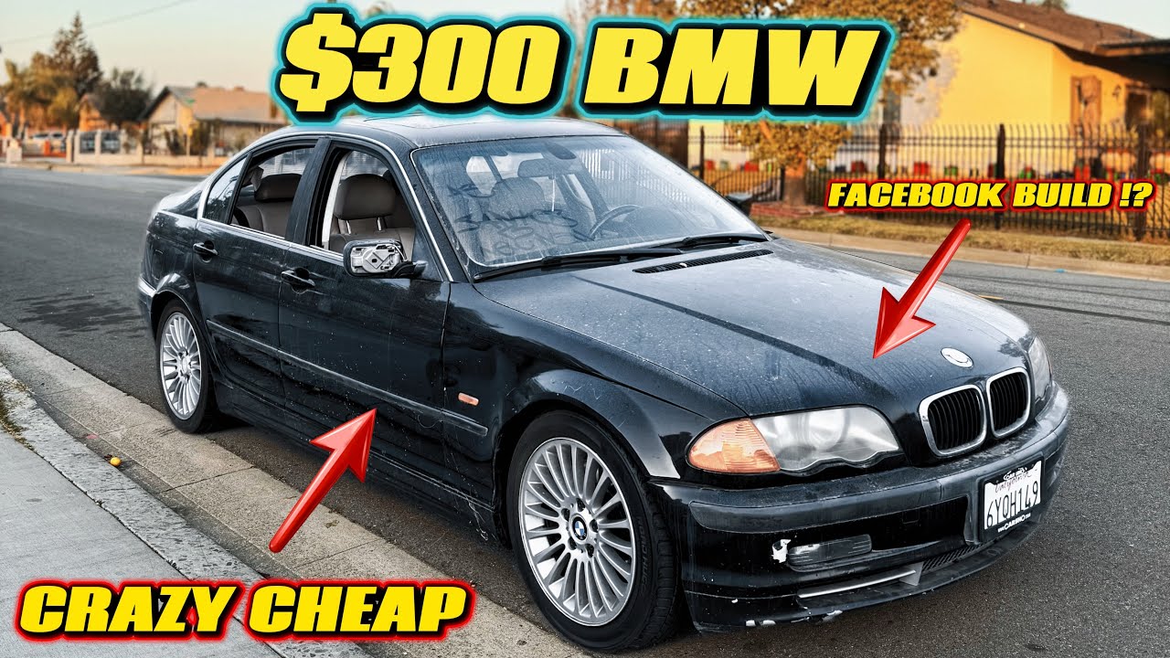 I bought a CHEAP $300 BMW (FACEBOOK FIND) - YouTube