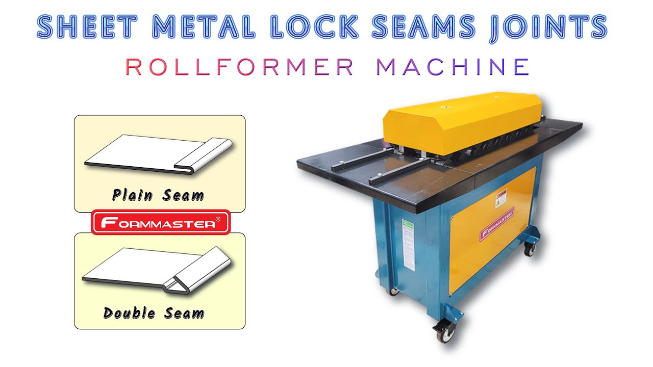 ROUND DUCT SEAM SHEET METAL PIPE SEAMS JOINTS SHEET METAL LOCK SEAMS ...