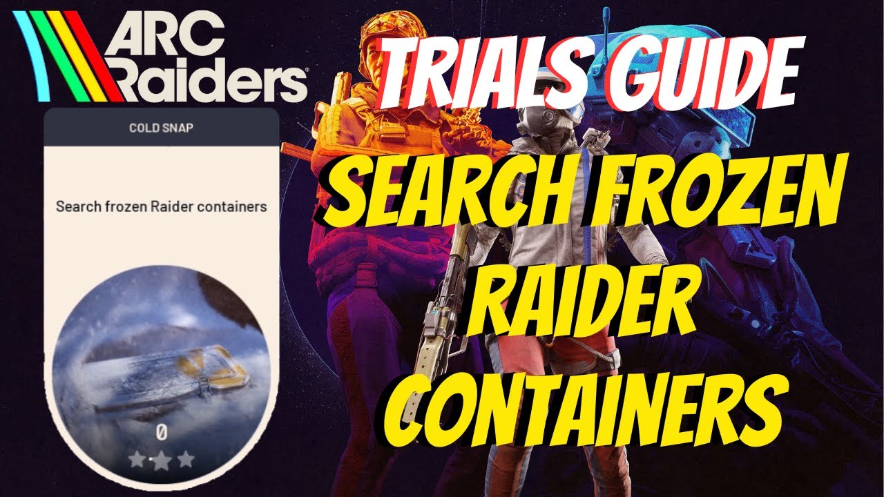 Search Frozen Raider Containers Trial - Spaceport Cold Snap - ARC ...