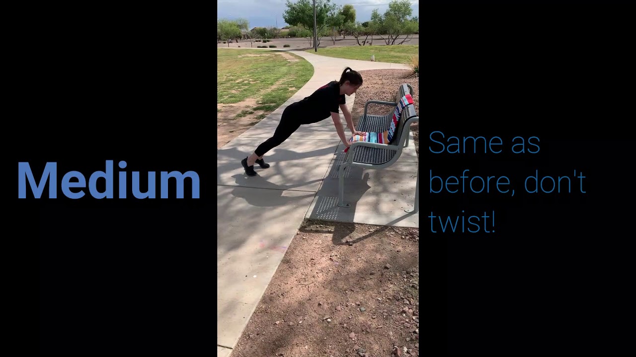 Full Body Outdoor Workout - YouTube