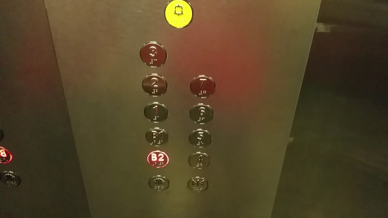 Our Tampines Hub Lobby E Fireman Lift 3 Fujitec Elevator 1 2 - YouTube