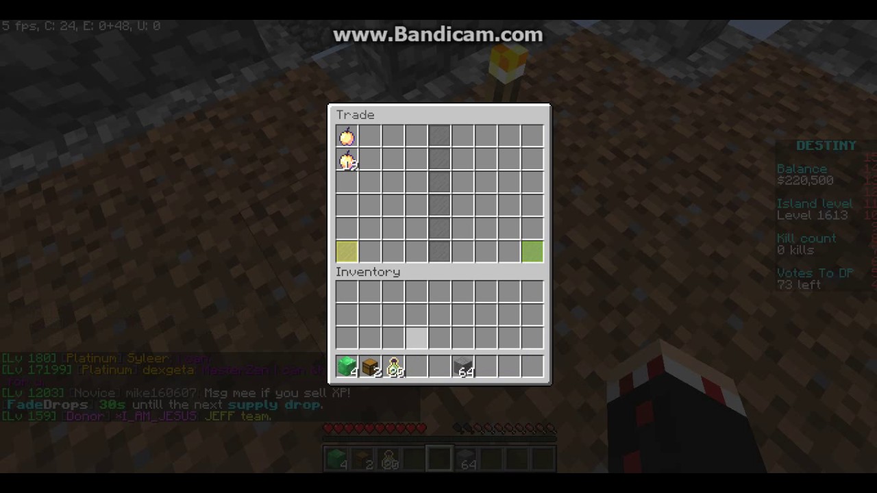 Skyblock Trade Plugin Bug - YouTube