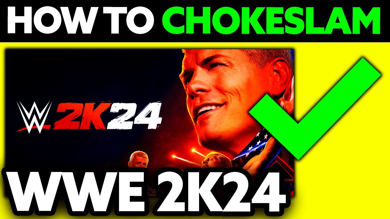 How To Chokeslam in WWE 2K24 (2025) - Step by Step - YouTube