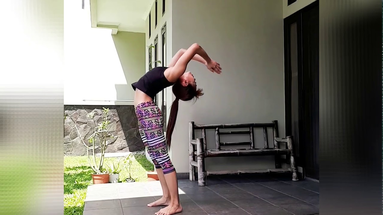 My Backbend Practice Today - YouTube