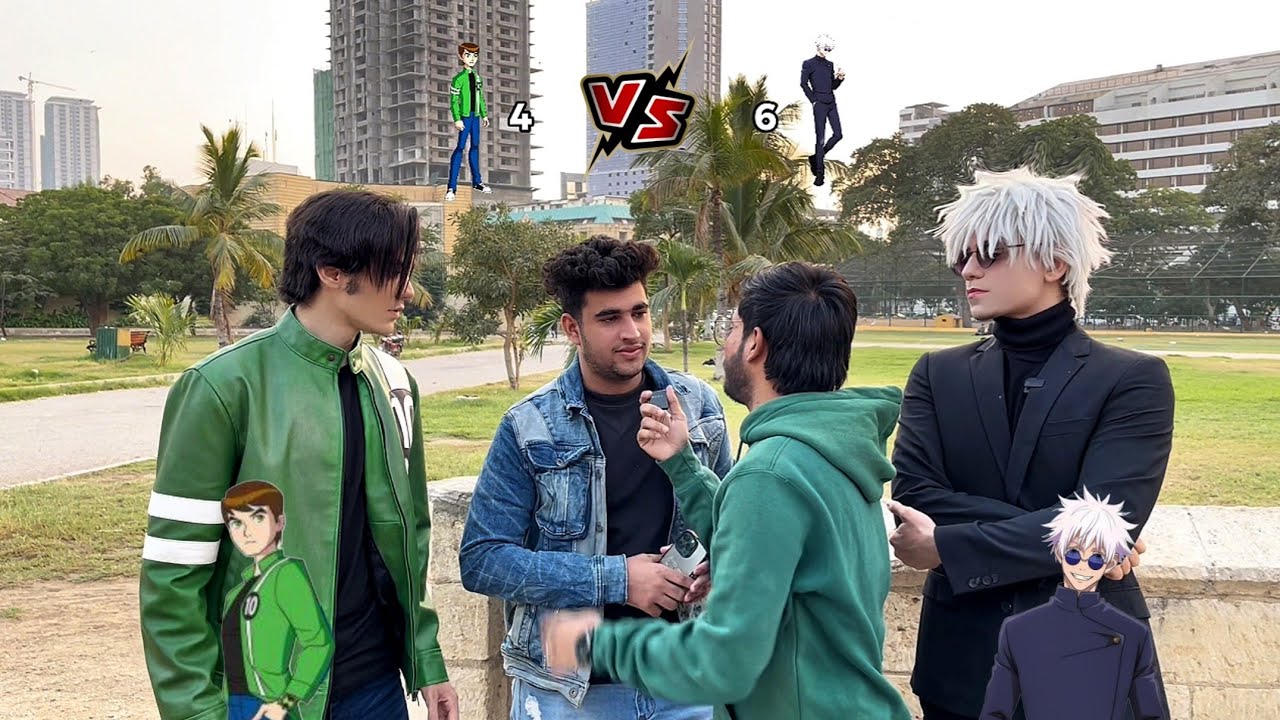 Gojo vs Ben 10 😮 Lets see who is more Popular???? - YouTube