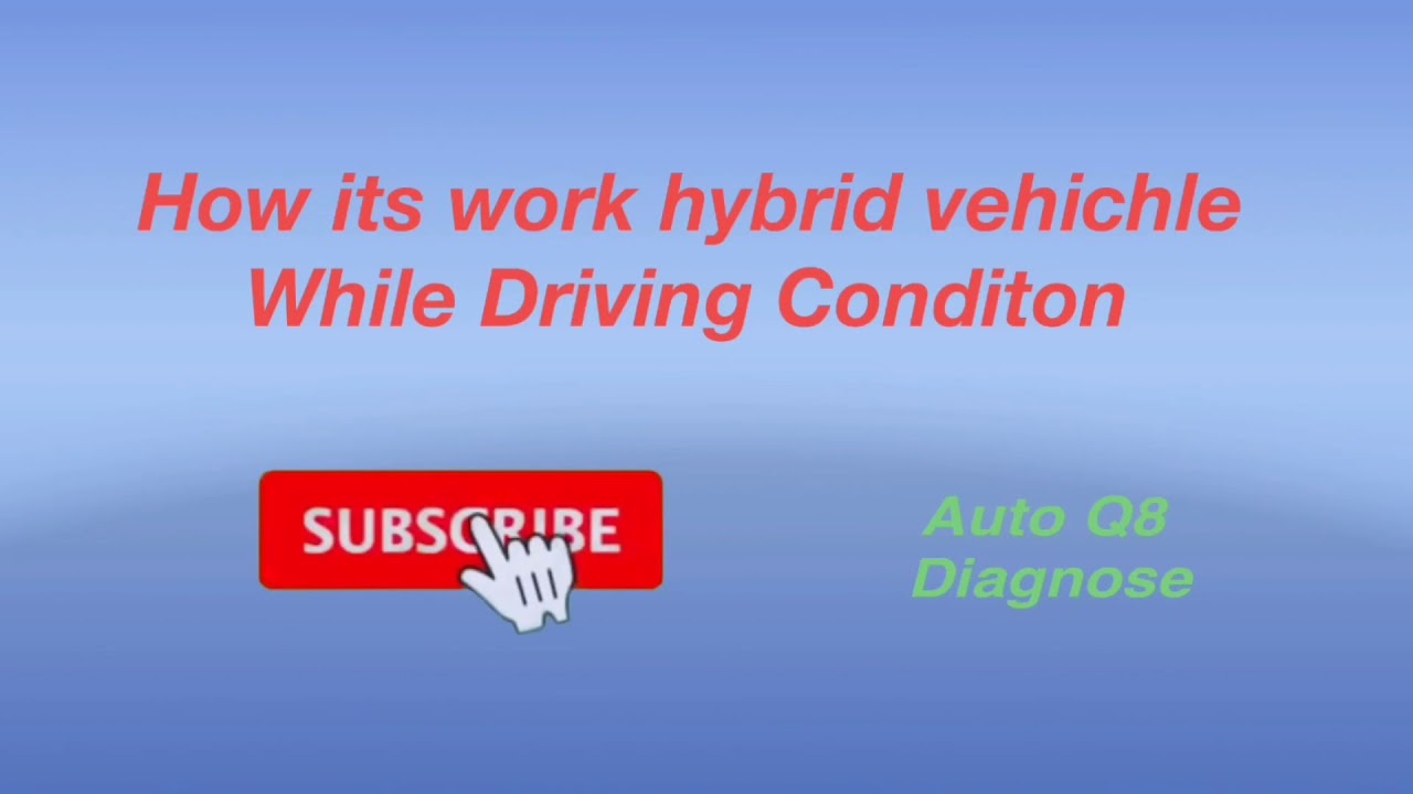 Hybrid Car Power Distribution,Hybrid Vehicles power distribution while ...