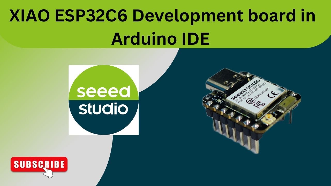 How To Use Xiao Esp32c6 Development Board In Arduino Ide Youtube 0713