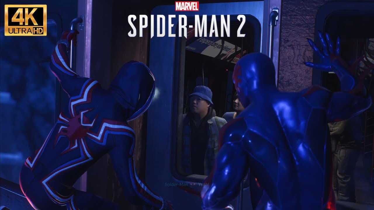 Peter And Miles Saves Rio And Ganke With The 2099 Suits - Marvel's ...