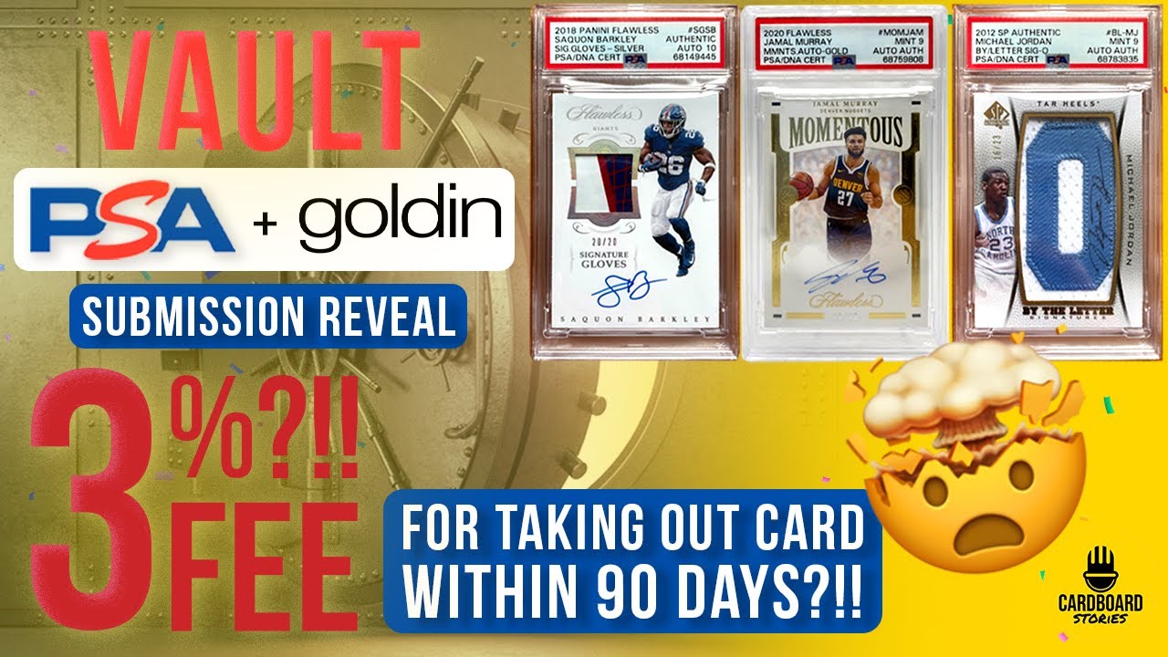 Unboxing PSA Submission from PSA + Goldin's Vault: Revealing My Highly ...