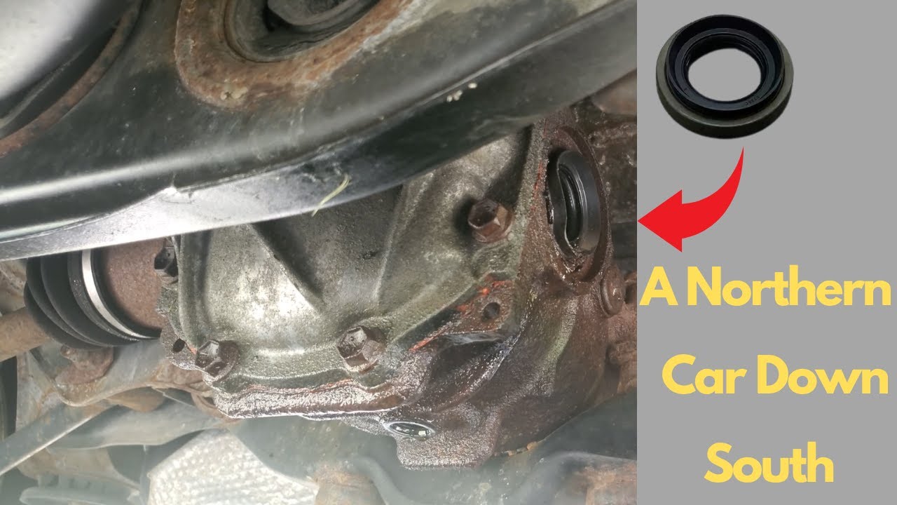 Lexus RX330 rear axle seal - YouTube