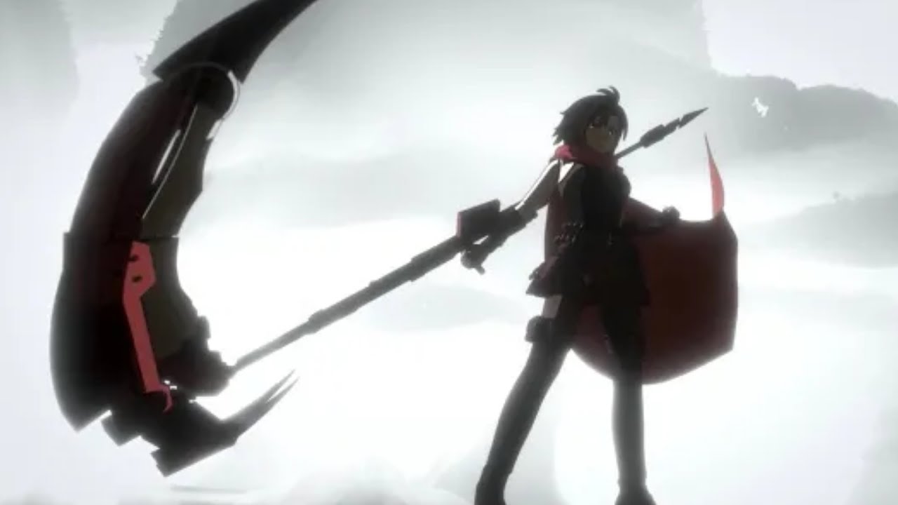 Rwby ep10 season 9 Ruby's rebirth with fight song - YouTube