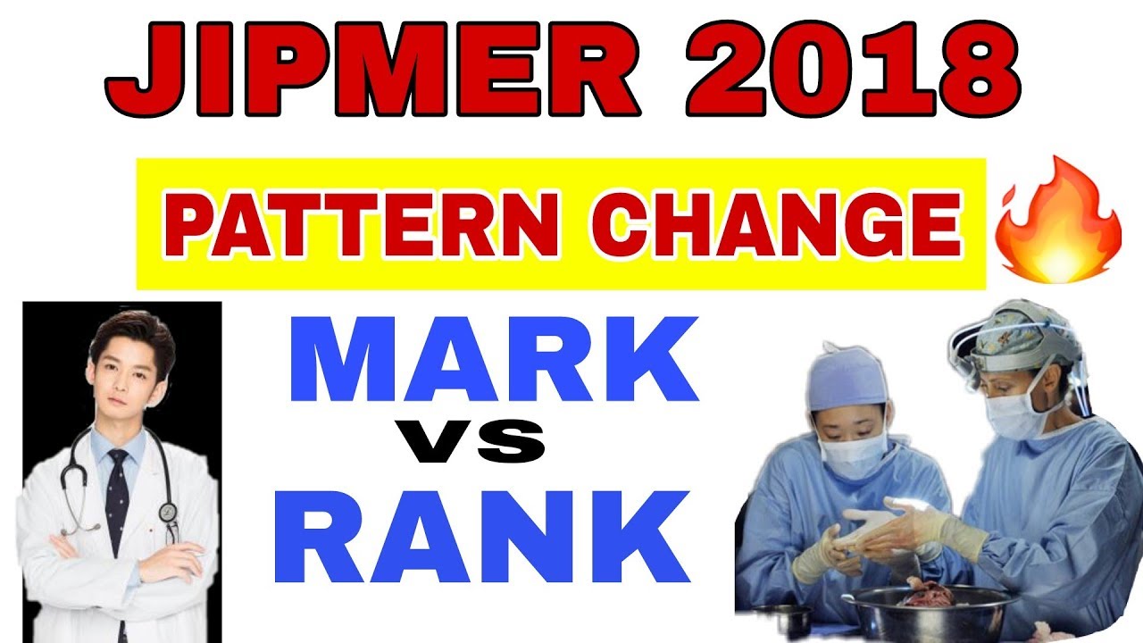 JIPMER CUT OFF 2018 MBBS |CATEGORY WISE|JIPMER EXPECTED MARKS VS RANK ...