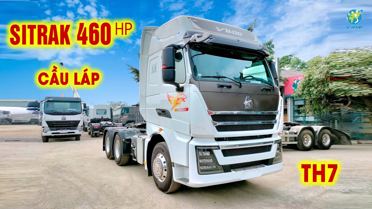 GIÁ ĐẦU KÉO SITRAK TH7 460 LUXURY CẦU LÁP 2022 [HOWO VIMID] 0981963886 ...
