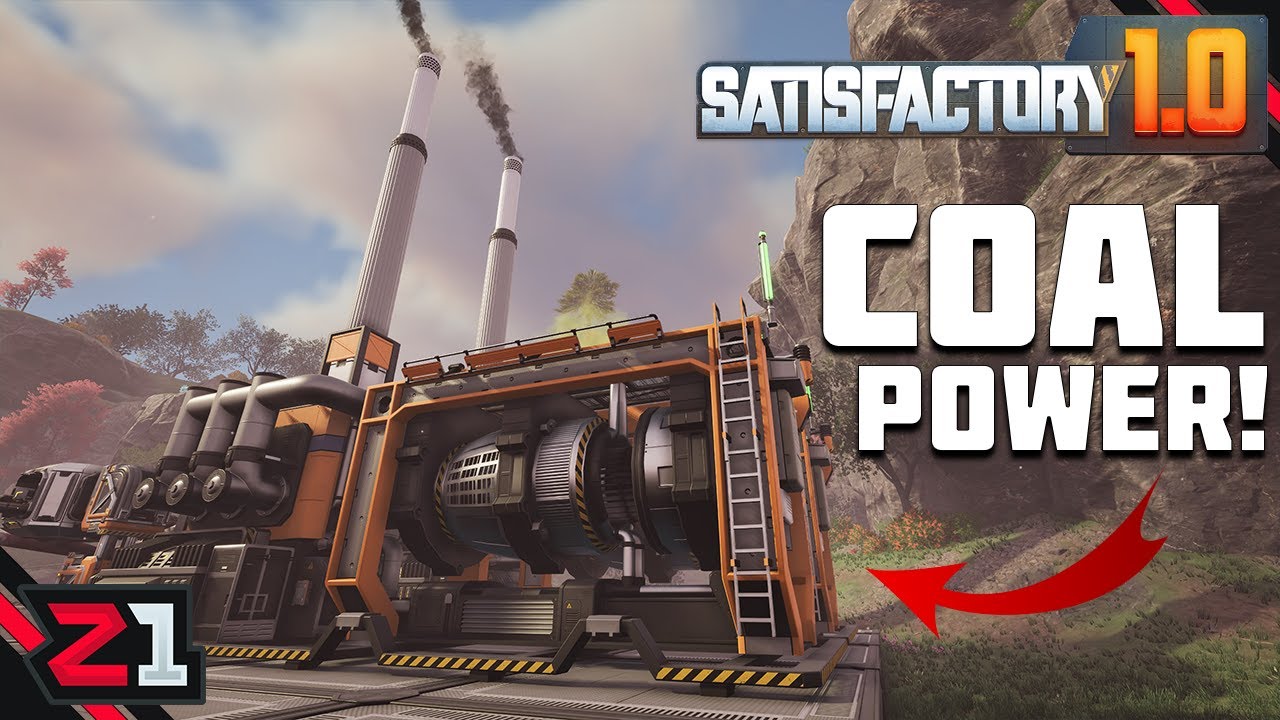 INFINITE Power With COAL !! Satisfactory 1.0 [E4] - YouTube