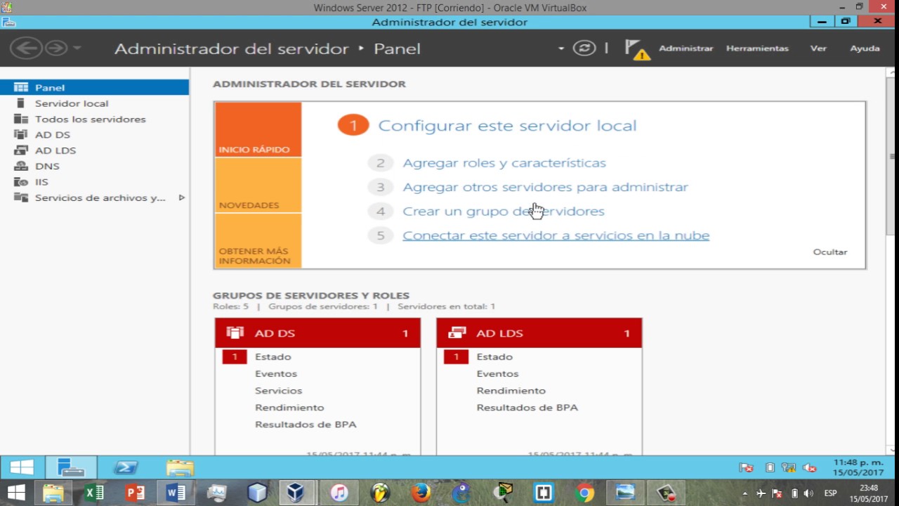 Windows Server 2012 - Instalación de LDAP (AD LDS) - YouTube