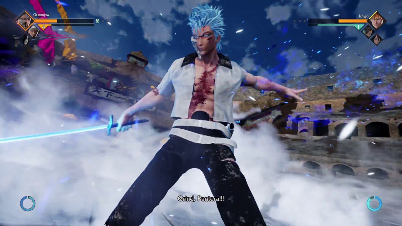 Grimmjow Jaegerjaquez Vs Aizen Sosuke Jump Force Gameplay - YouTube