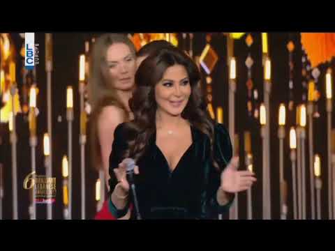 Elissa Asaad wa7da in Brilliant Lebanese awards 2017