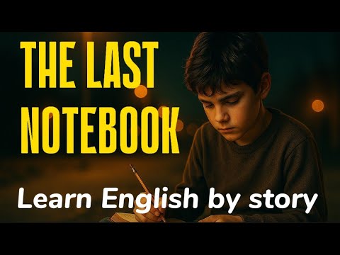 THE Last Notebook | English Listening Practice | Learn English - YouTube