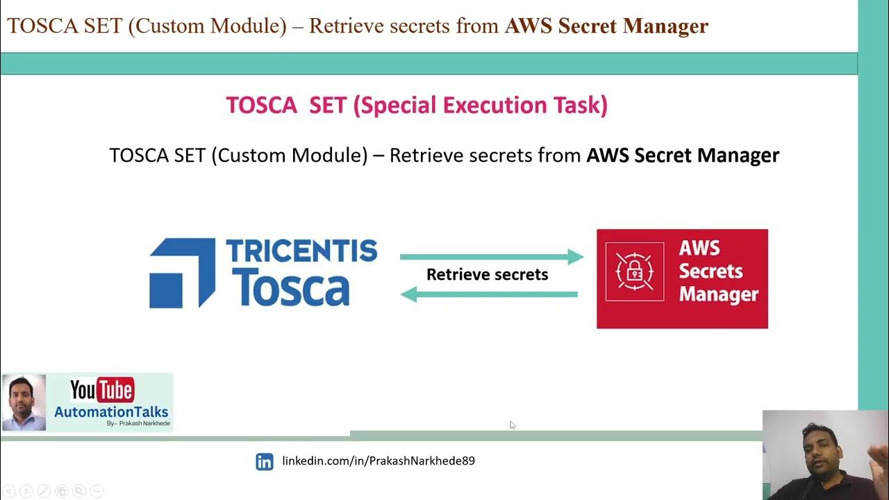 TOSCA Custom Module (SET) - Retrieve Secrets From AWS Secret Manager ...