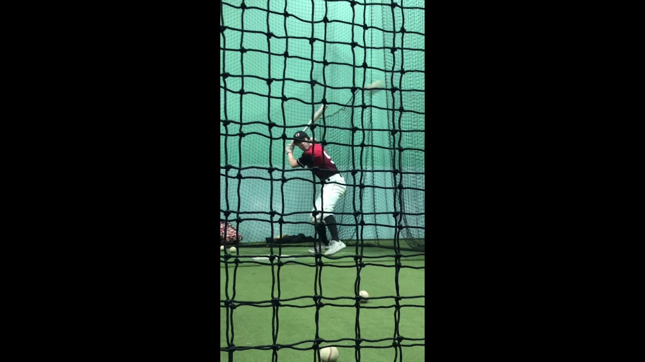 Eli Shields (2021) natural baseball academy batting practice - YouTube