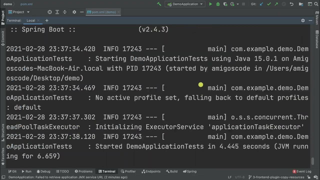 Amigos Code Full Stack Spring Boot and React PROFESSIONAL part 025 - YouTube