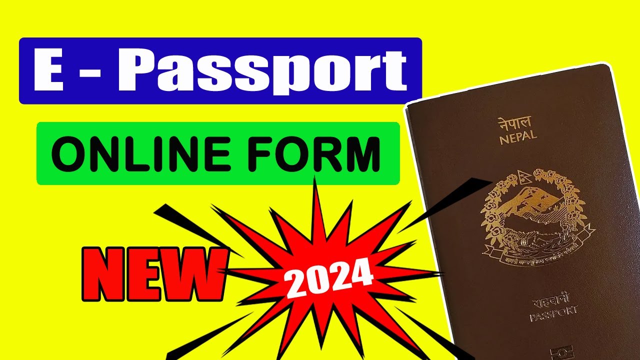 2024 e-Passport Apply Online | How to Apply for Passport Online | E ...