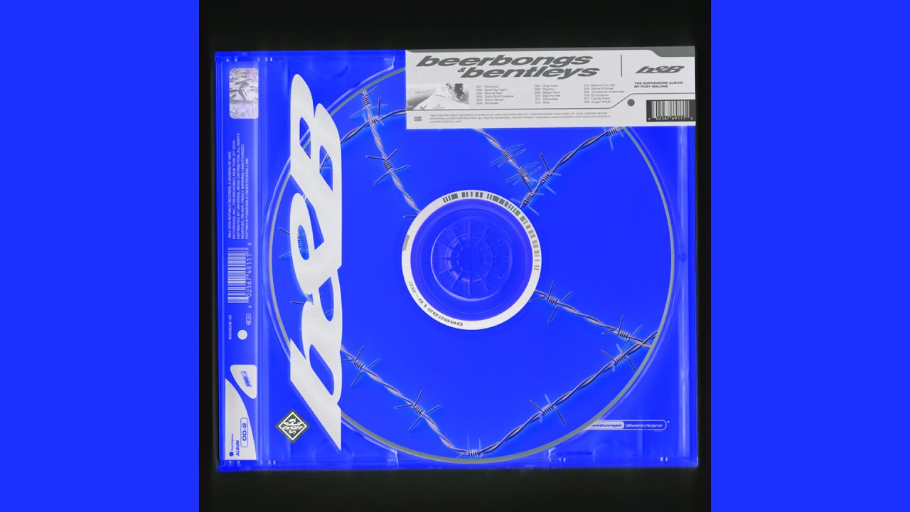 Post Malone - Candy Paint / beerbongs & bentleys / reversed ...