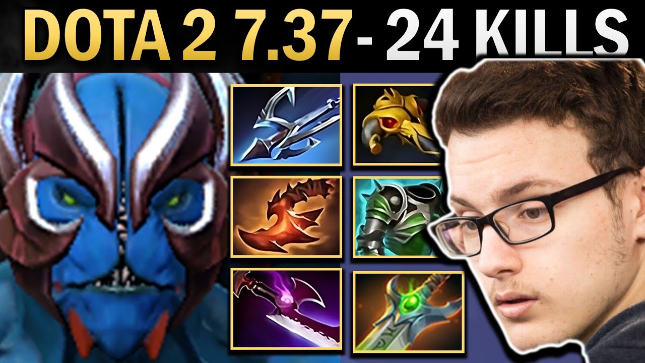 Nightstalker Dota 7.37 Miracle with Silveredge and 24 Kills - TI14 ...